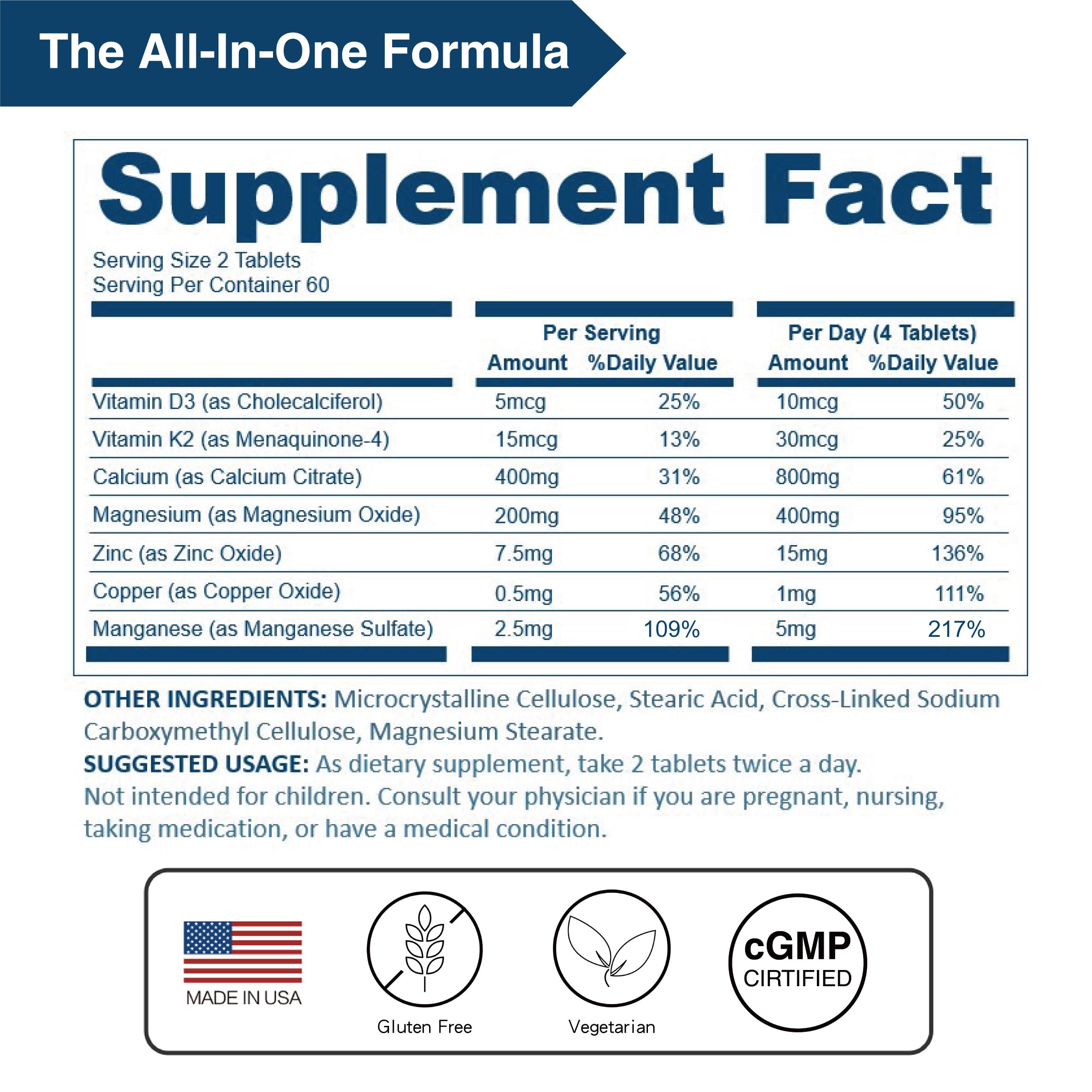 bone support with vitamin D3