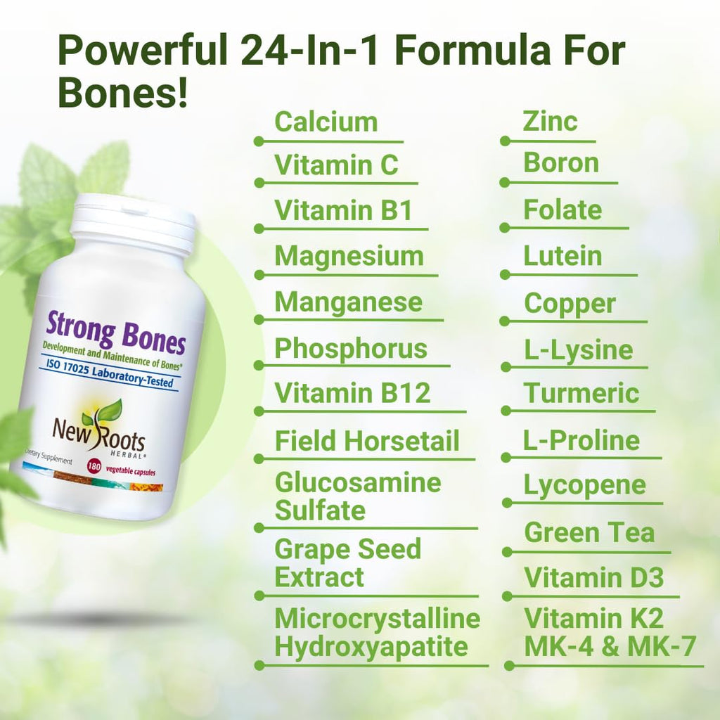 Bone support with vitamin K2 benefits