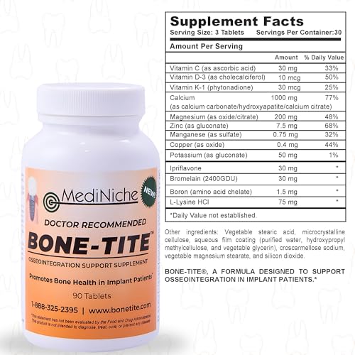 Bone-Tite dental implant support supplement