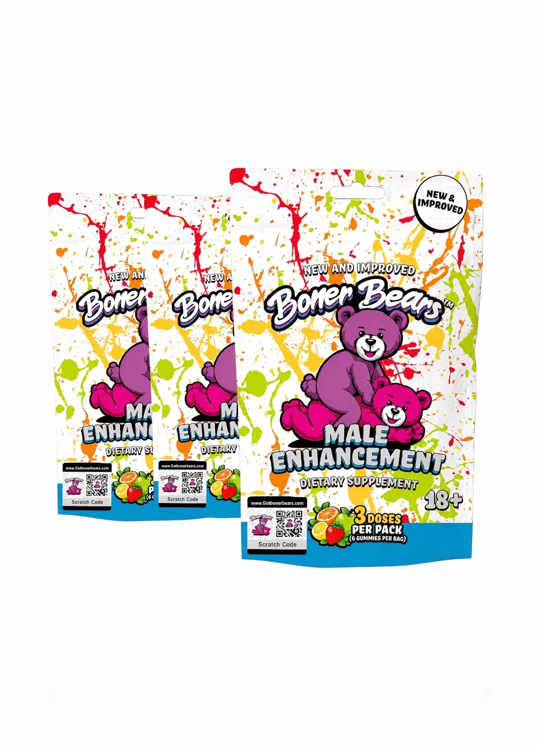 Boner Bears gummies for men's health