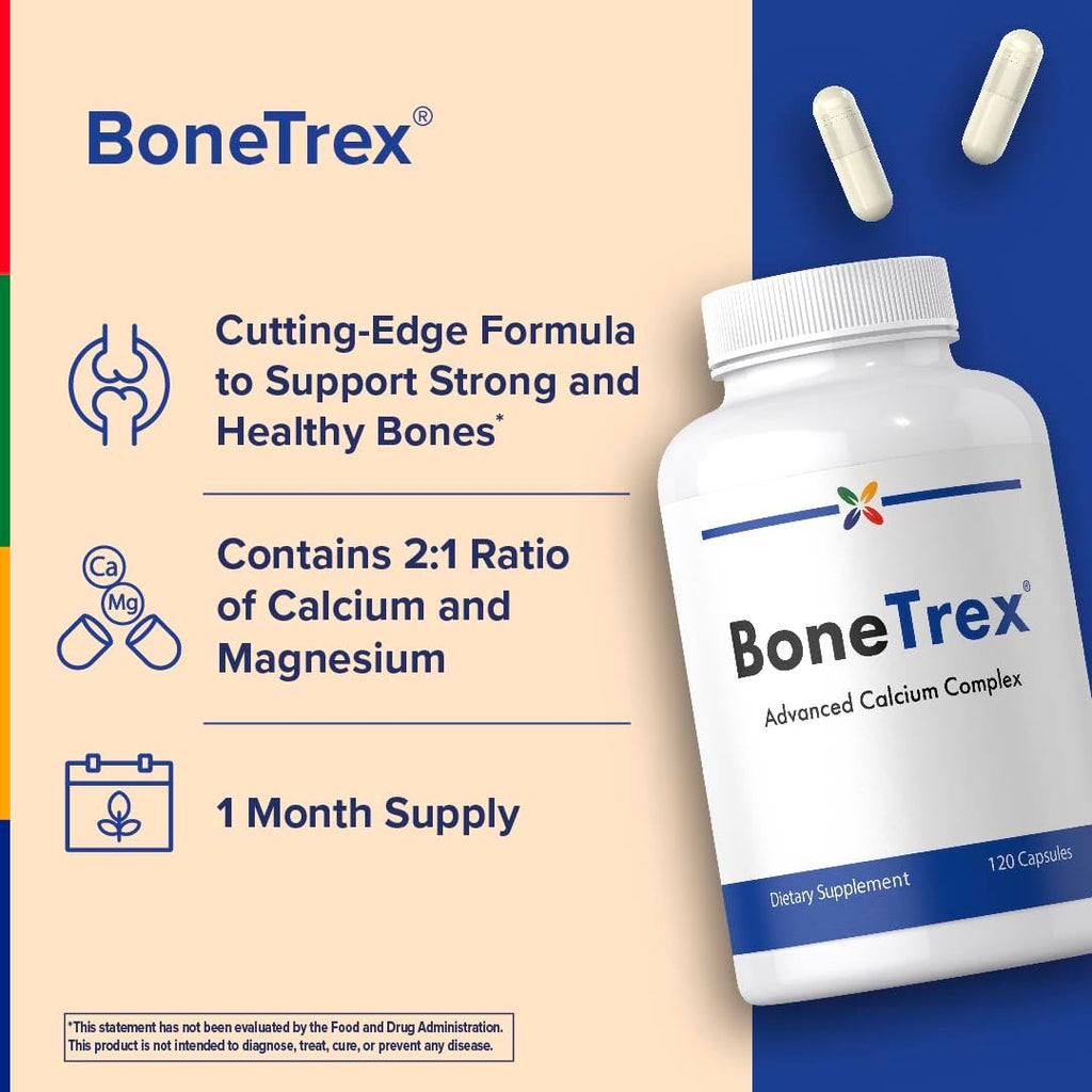 BoneTrex capsules for daily calcium intake