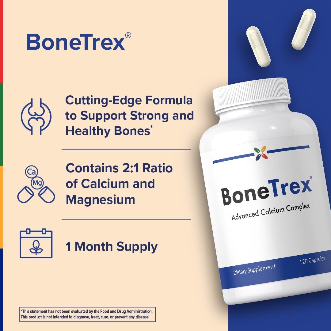 BoneTrex capsules for daily calcium intake