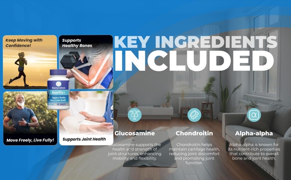 BoneVite+ glucosamine for better sleep