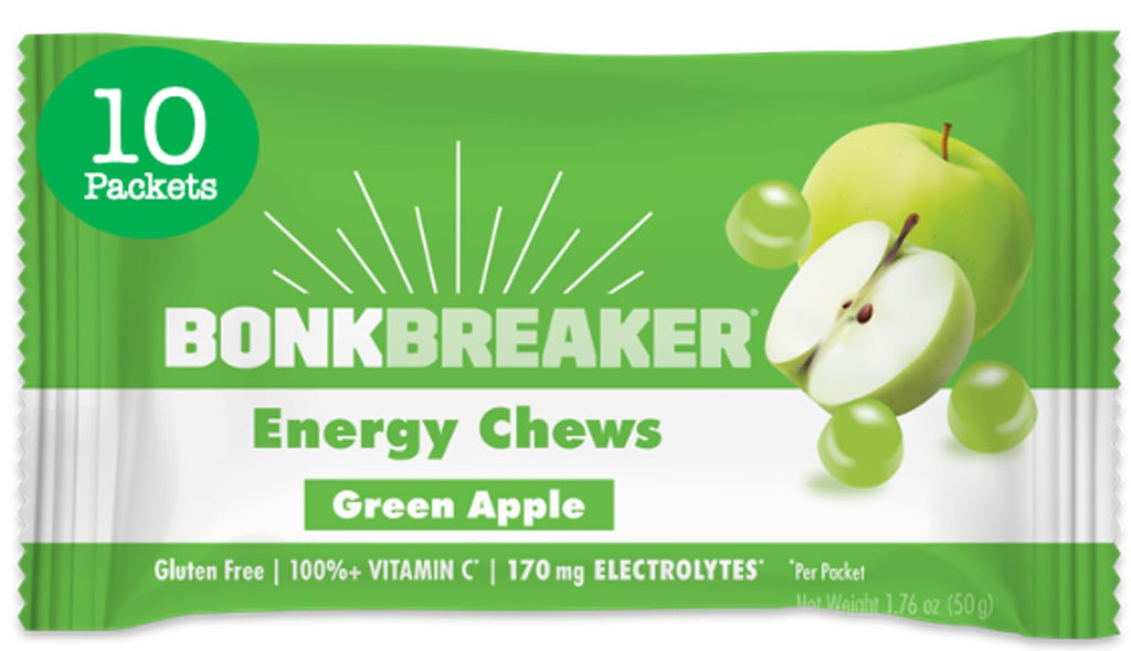 Bonk Breaker energy chews green apple