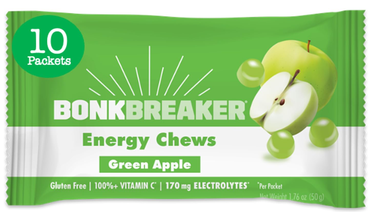 Bonk Breaker energy chews green apple