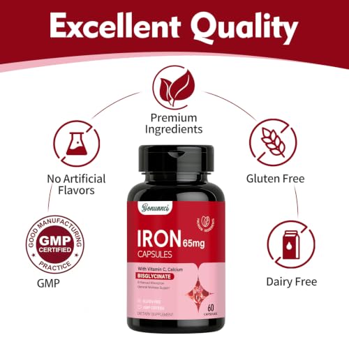 Bonuanci iron capsules for vitality