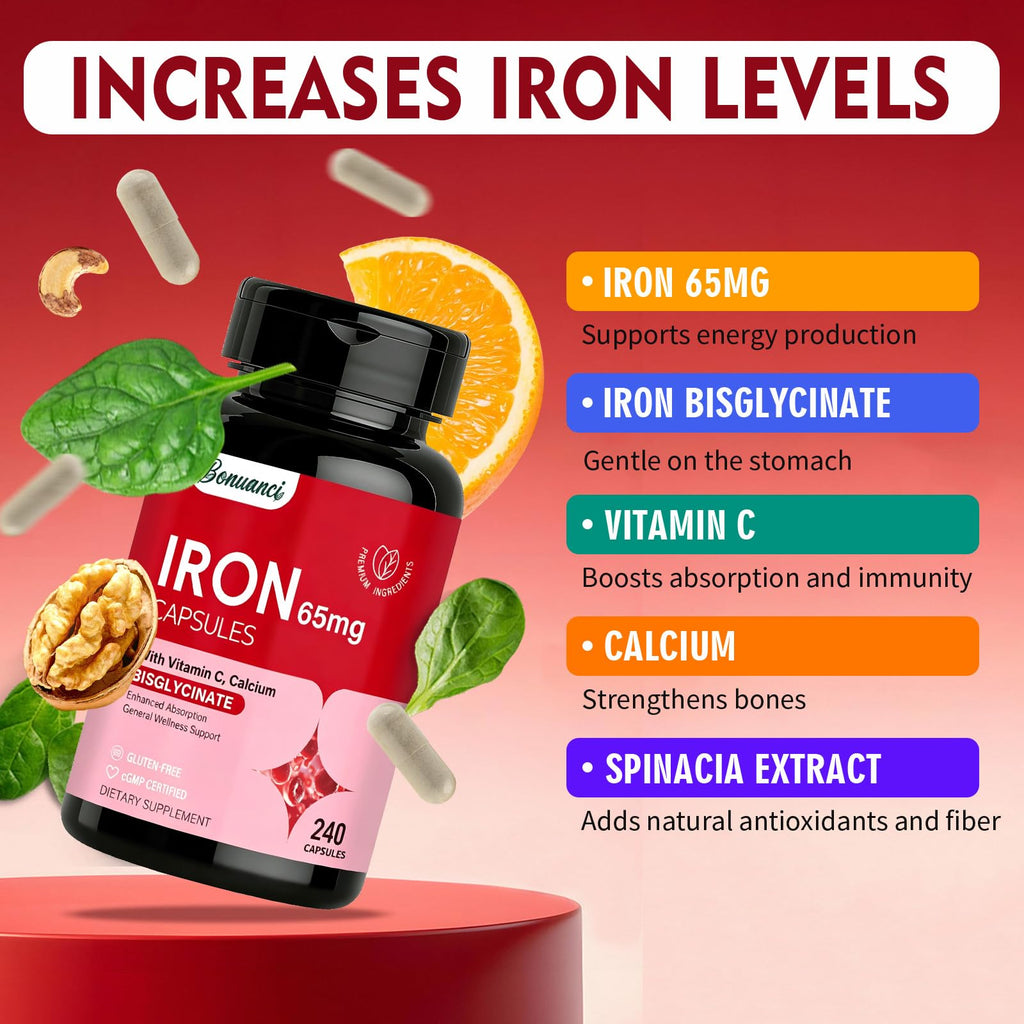 Bonuanci iron for better absorption