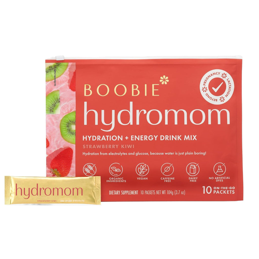Boobie electrolyte drink mix packets