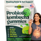 BoochBod probiotic kombucha gummy benefits