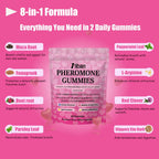 Boost attraction with pheromone gummies