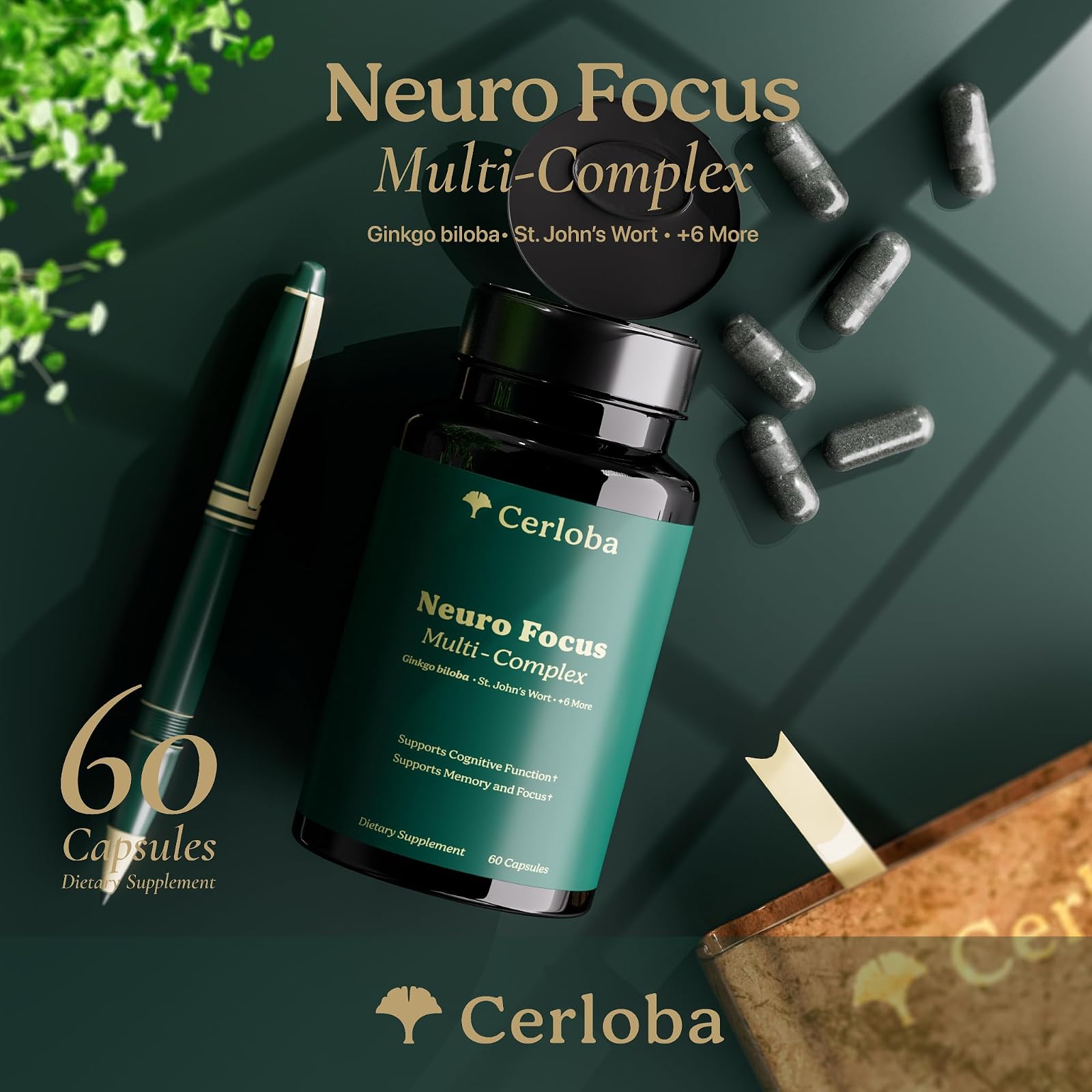 Boost brain function with herbal supplement