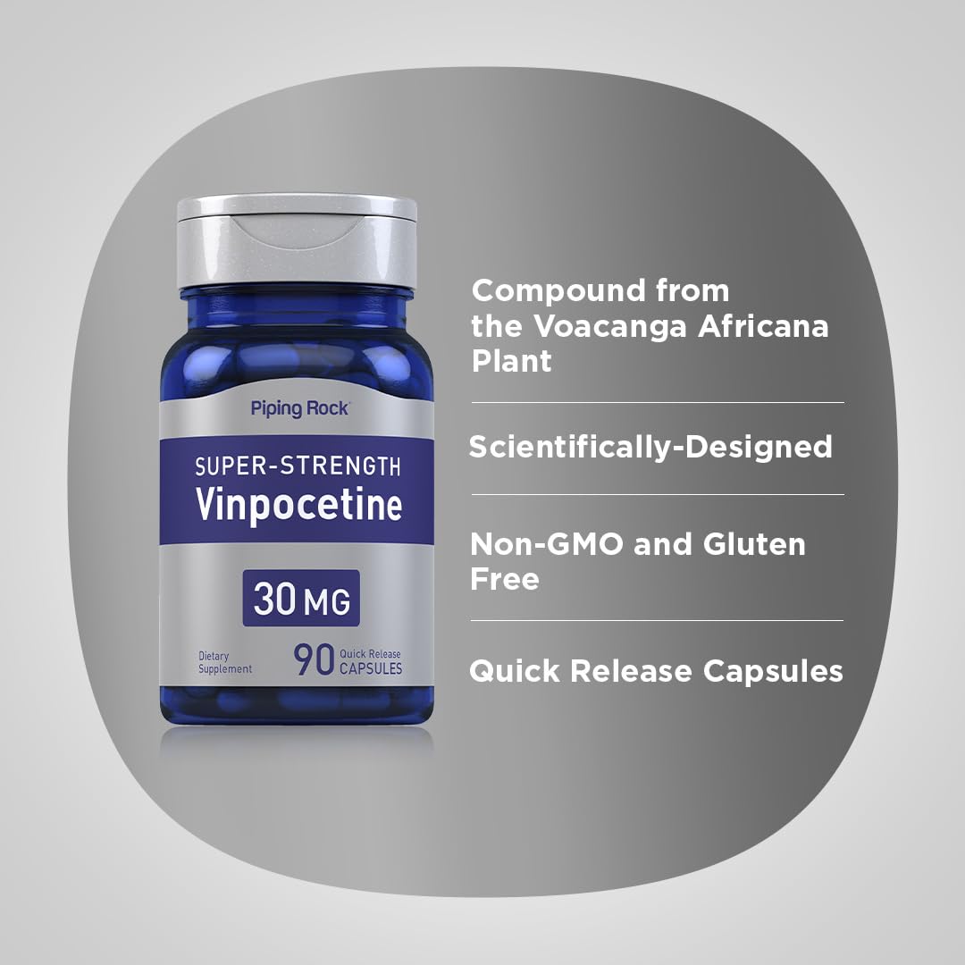 Boost brain function with Vinpocetine