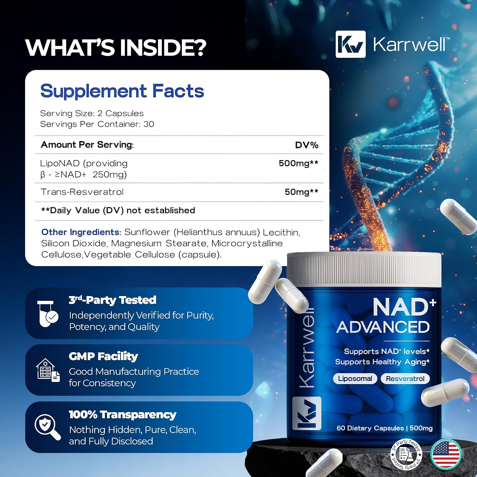 Boost cellular health with NAD+