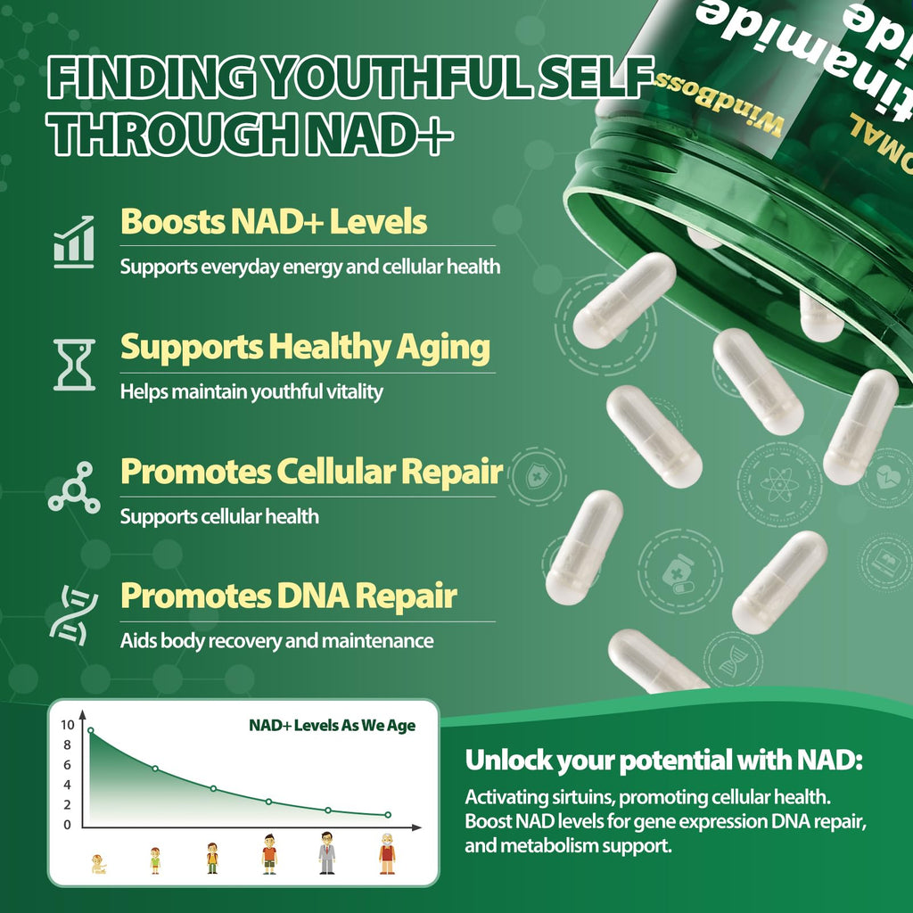 Boost cellular health with NAD+
