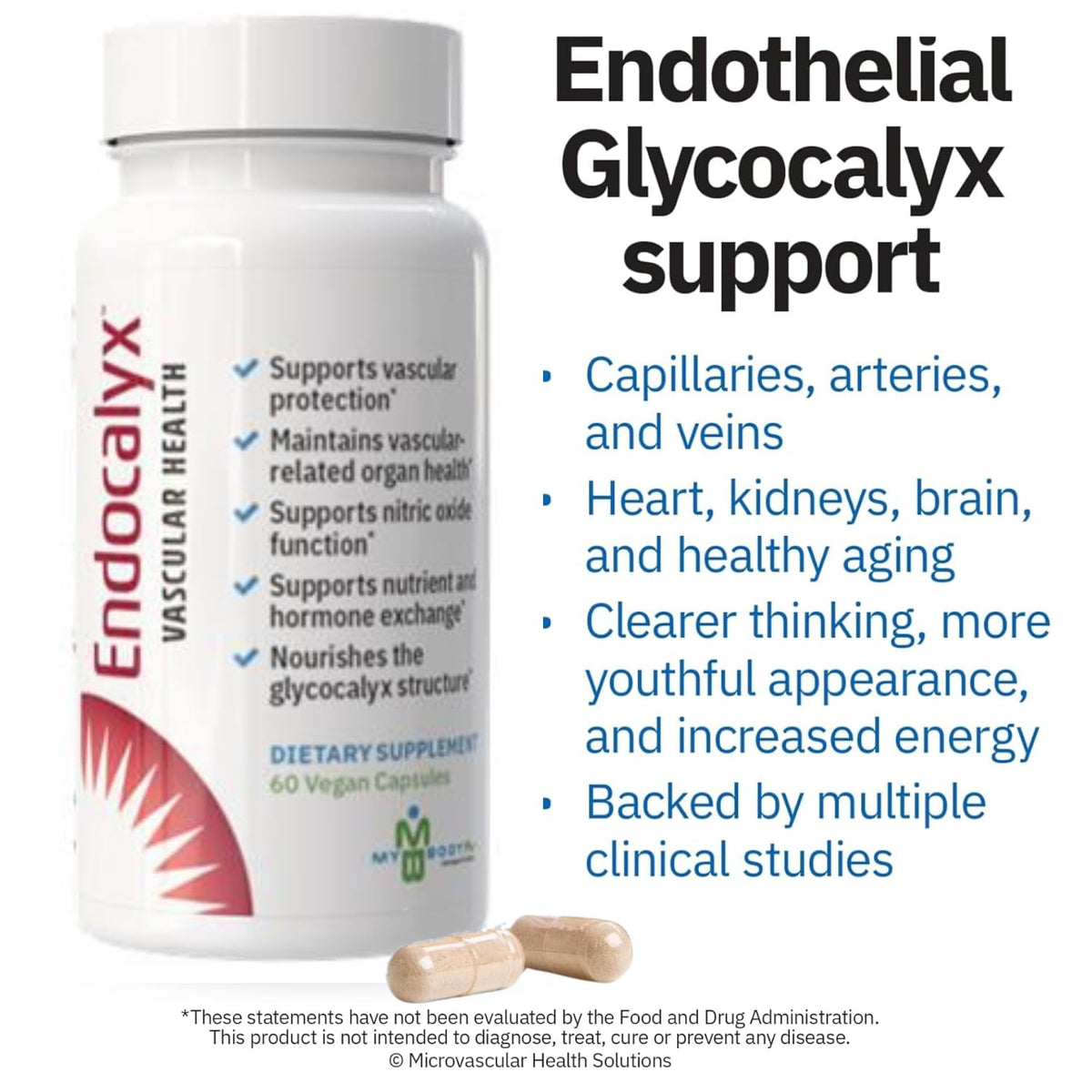 Boost circulation with Endocalyx multivitamins