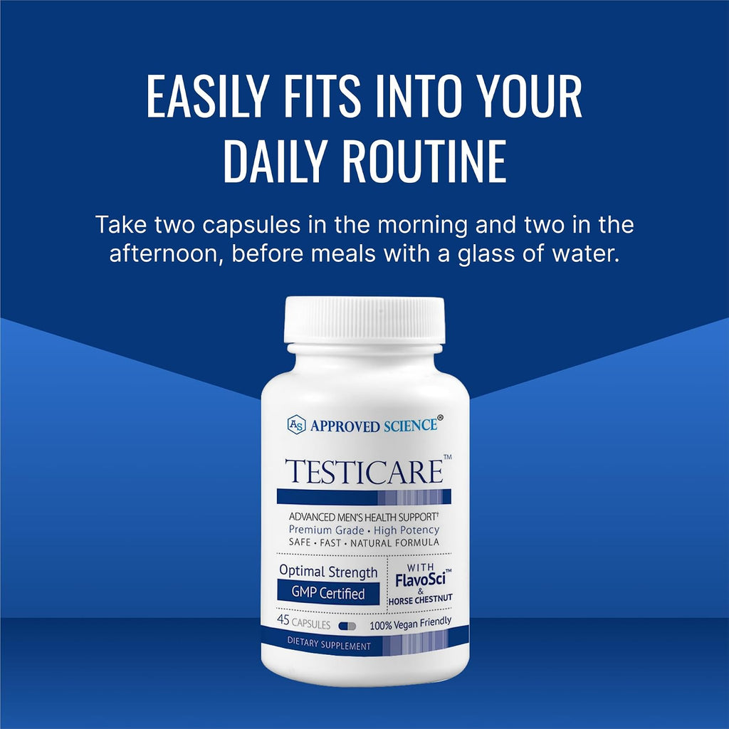 Boost circulation with TestiCare formula