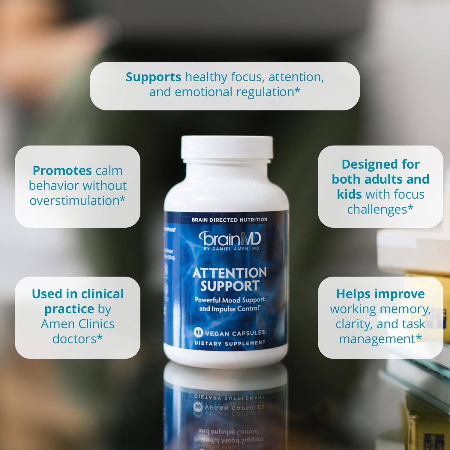 Boost cognitive function with Dr. Amen vitamins