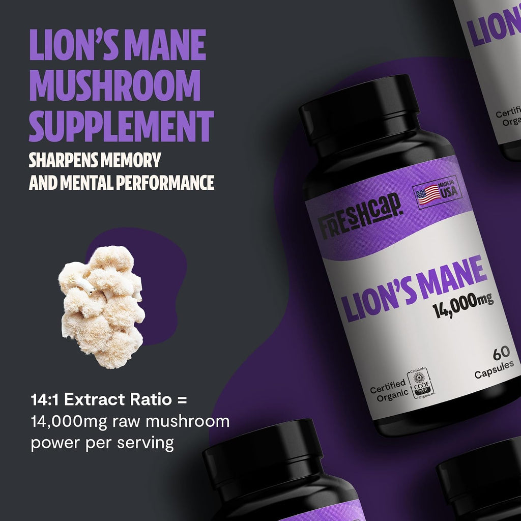 boost cognitive function with lion's mane