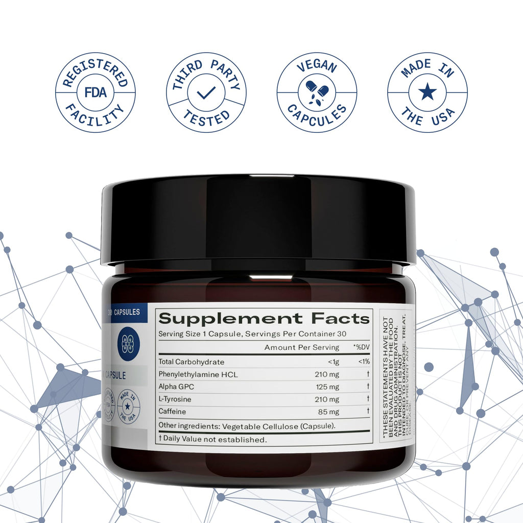 Boost concentration with blended vitamins