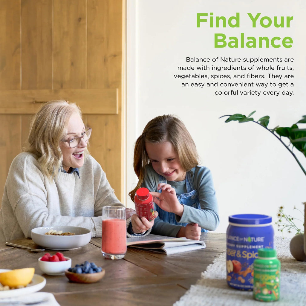 Boost digestion with Balance supplements