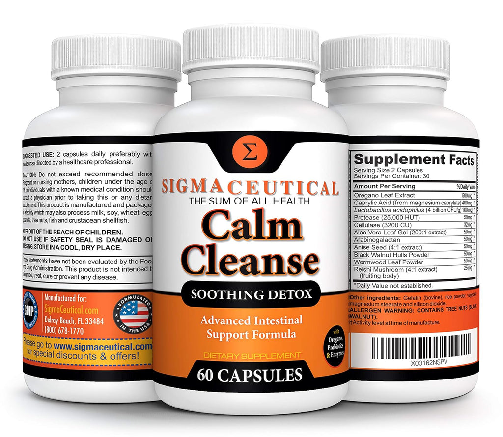 boost digestion with Calm Cleanse enzymes