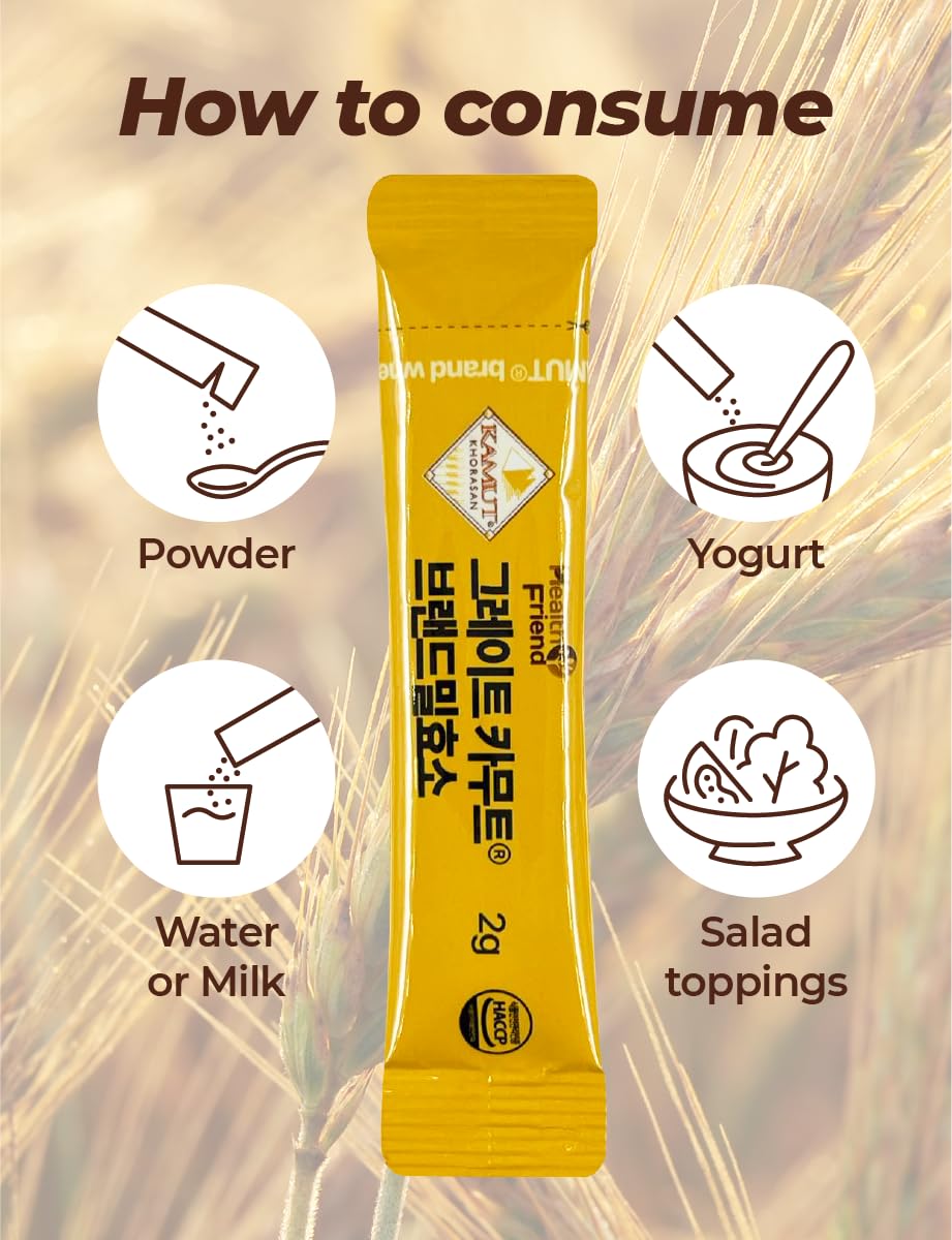 Boost digestion with KAMUT enzyme powder