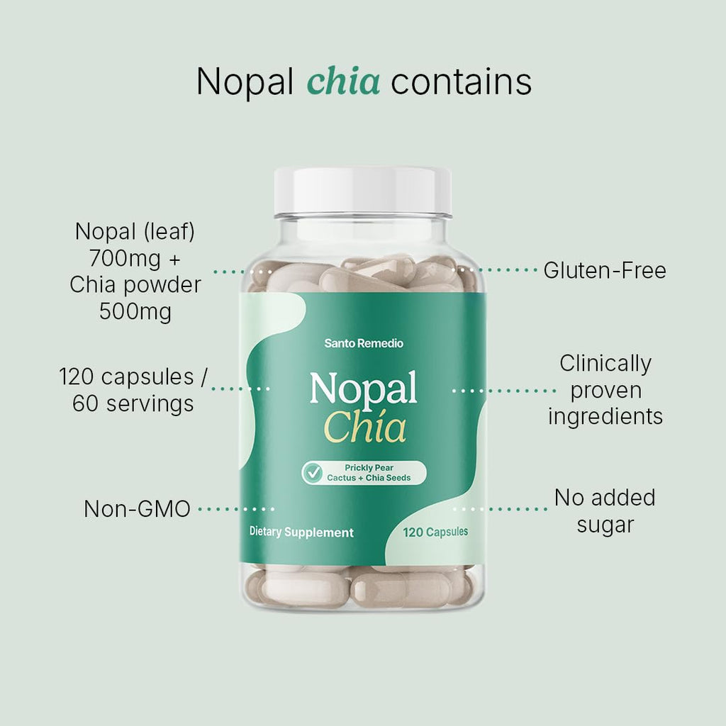 Boost digestion with Super Nopal capsules
