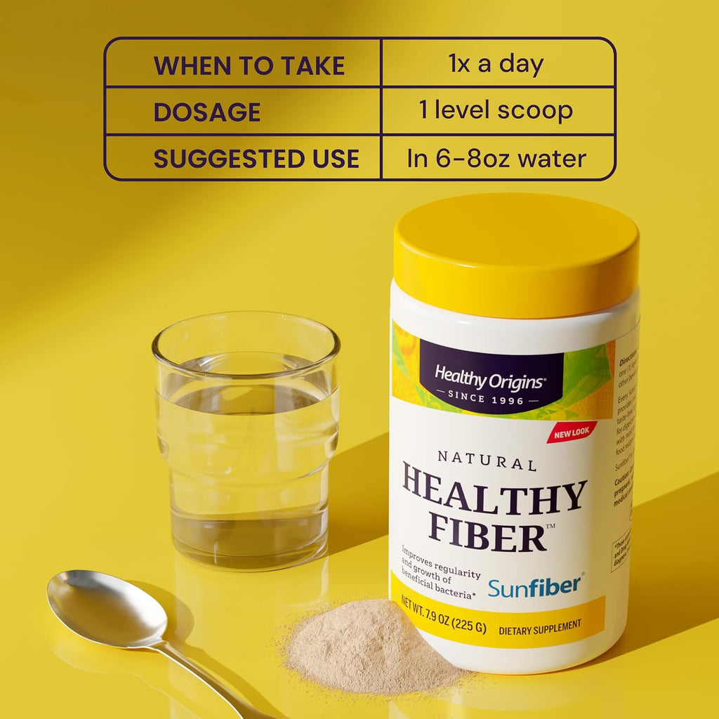 Boost digestive health with fiber powder