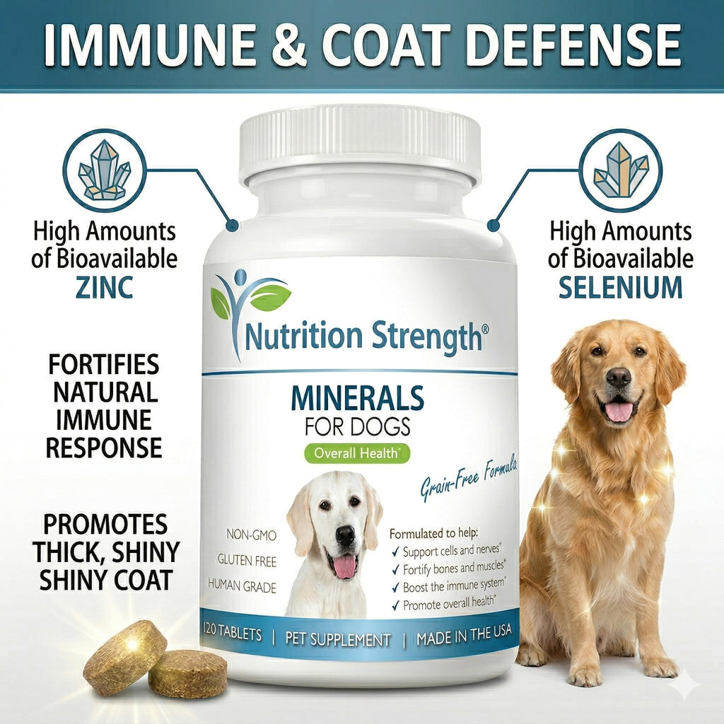 boost dog energy with minerals