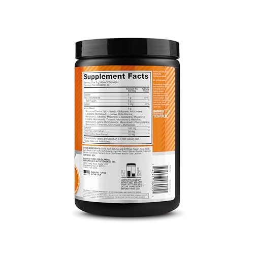 Boost endurance with BCAA powder