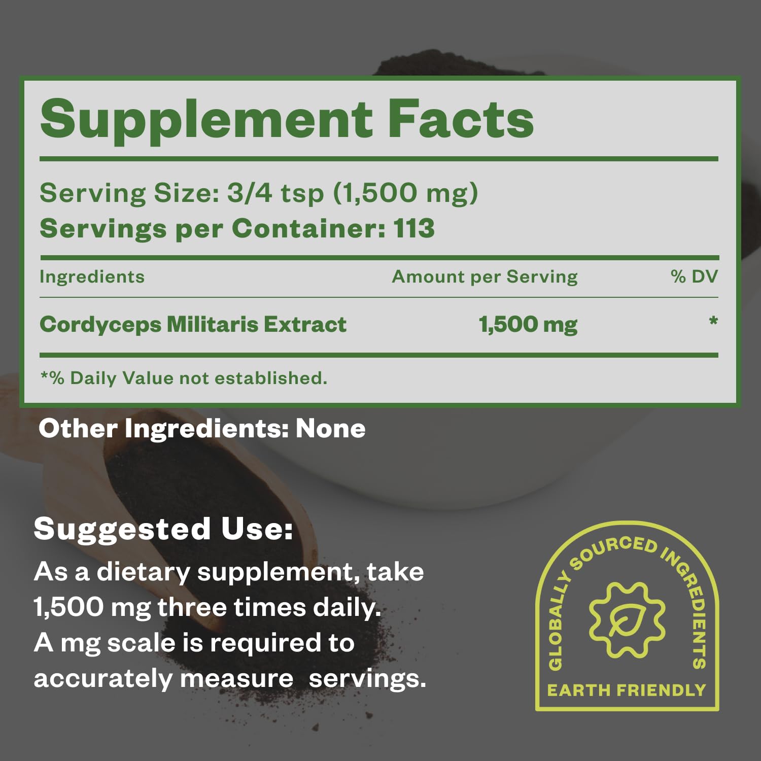 Boost endurance with Cordyceps powder