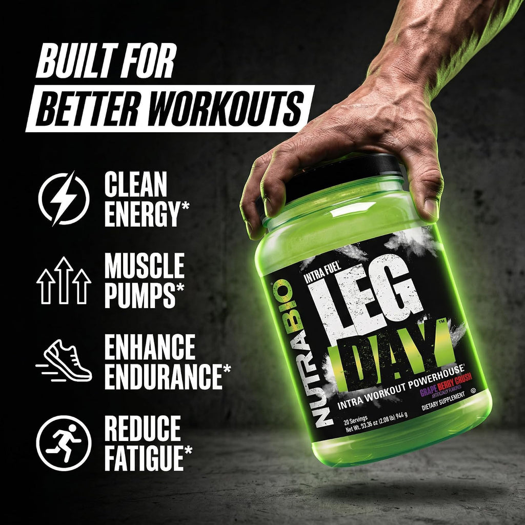 Boost endurance with NutraBio BCAA
