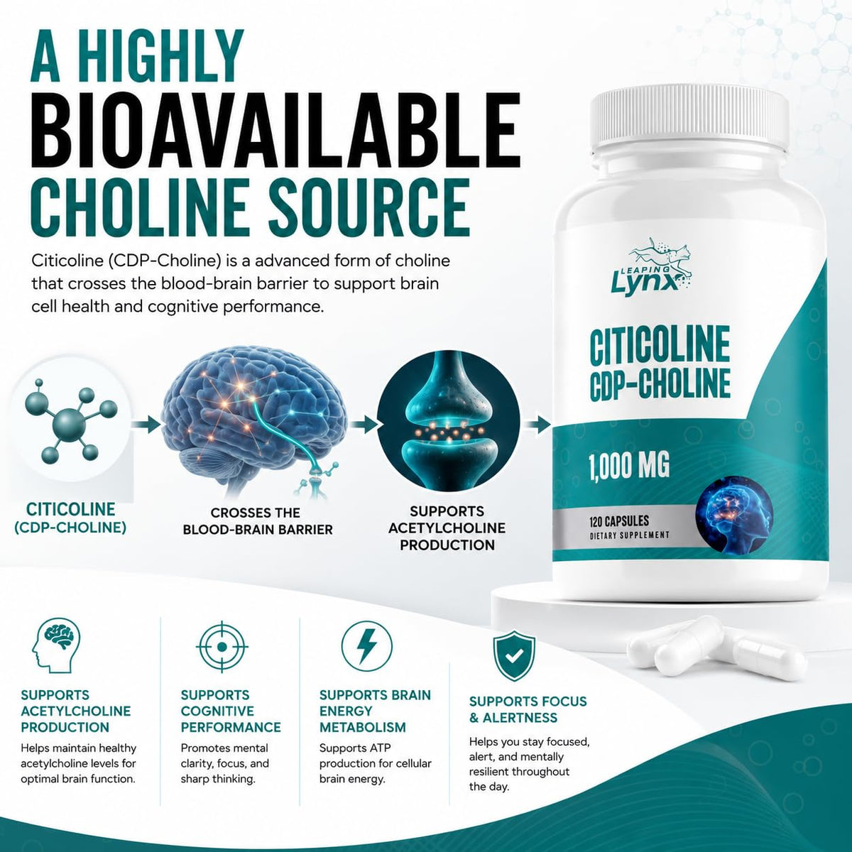 Boost energy levels with Citicoline