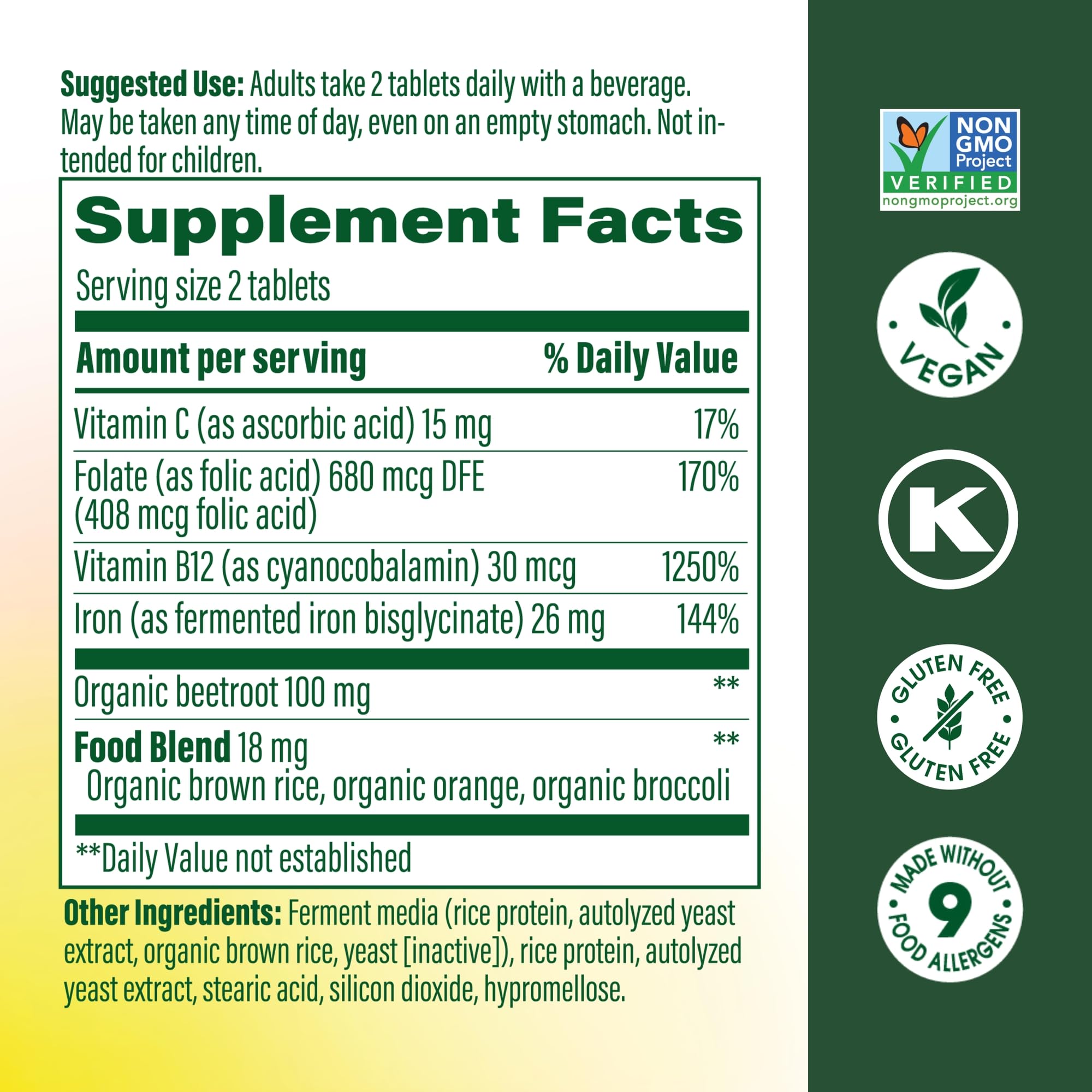 Boost energy levels with iron supplements