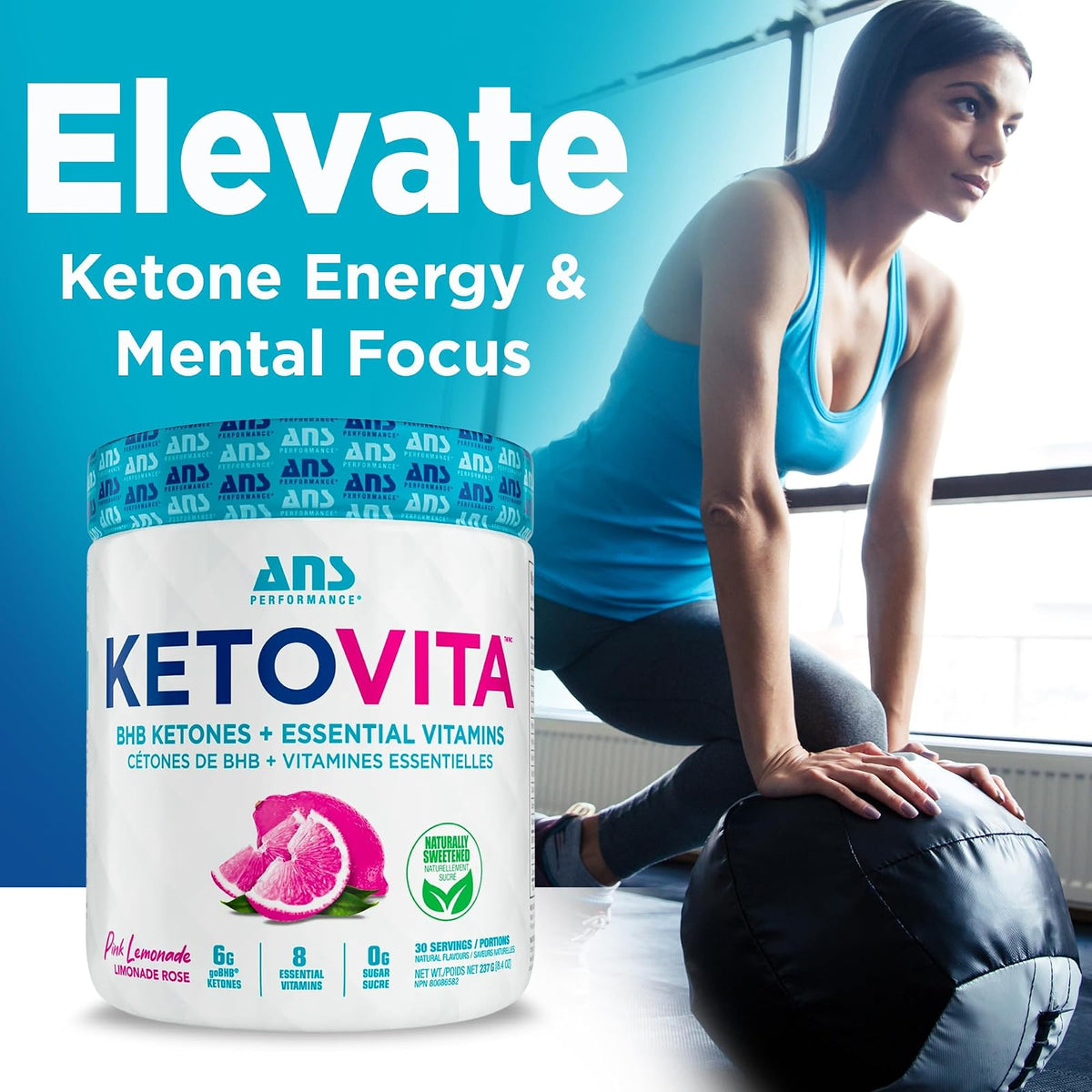 Boost energy levels with Ketovita