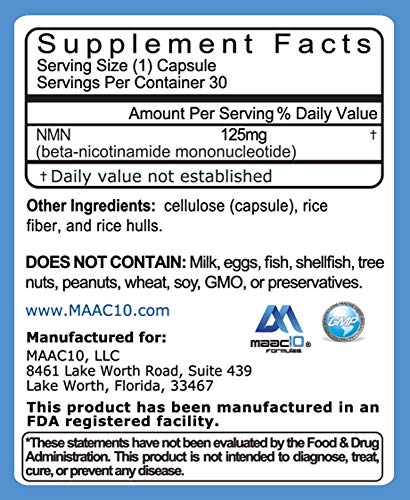 boost energy levels with MAAC10 NMN