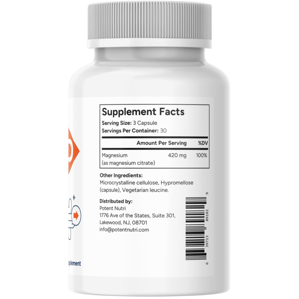 boost energy levels with magnesium citrate