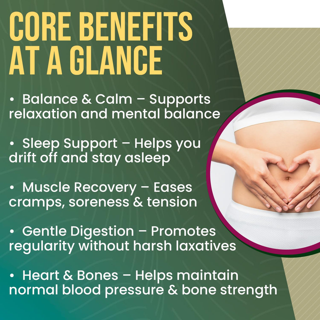 boost energy levels with magnesium