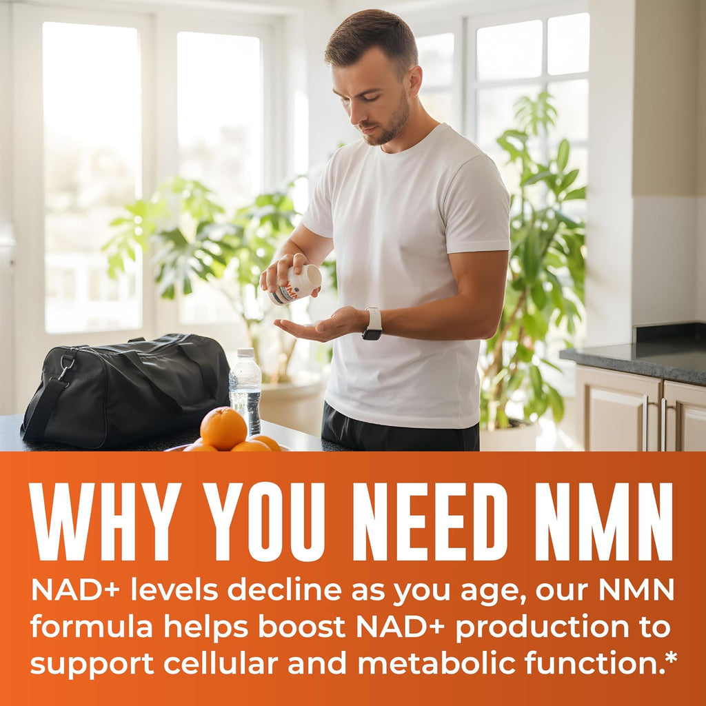 boost energy levels with NMN vitamins