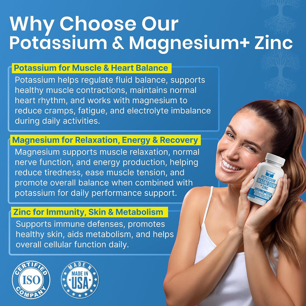 boost energy levels with potassium magnesium