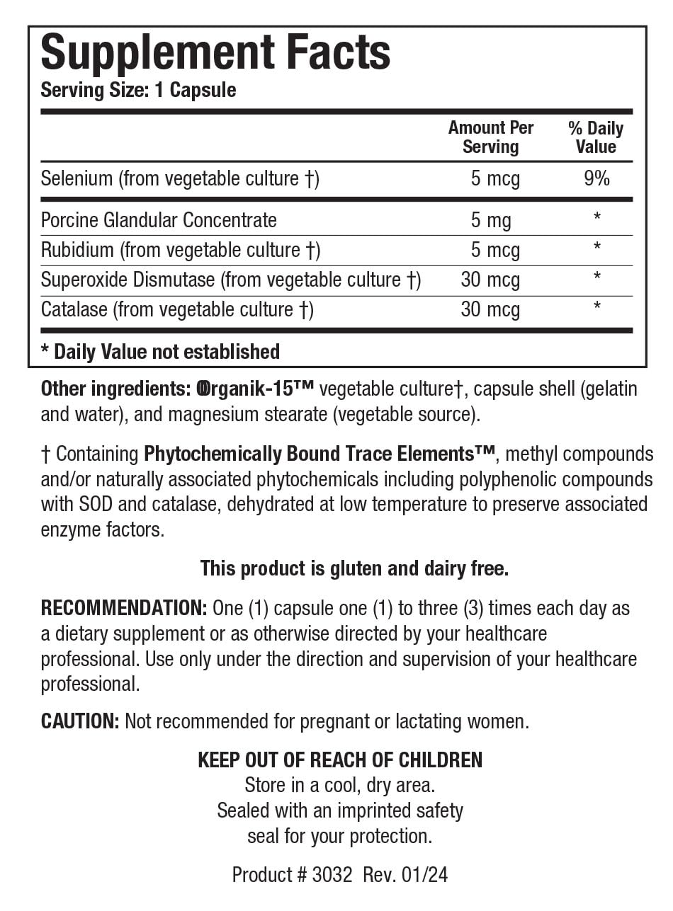 Boost energy levels with selenium supplement
