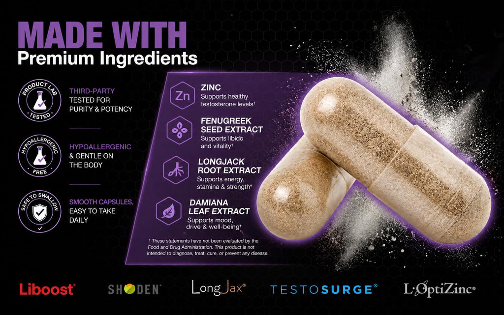 boost energy levels with testosterone support