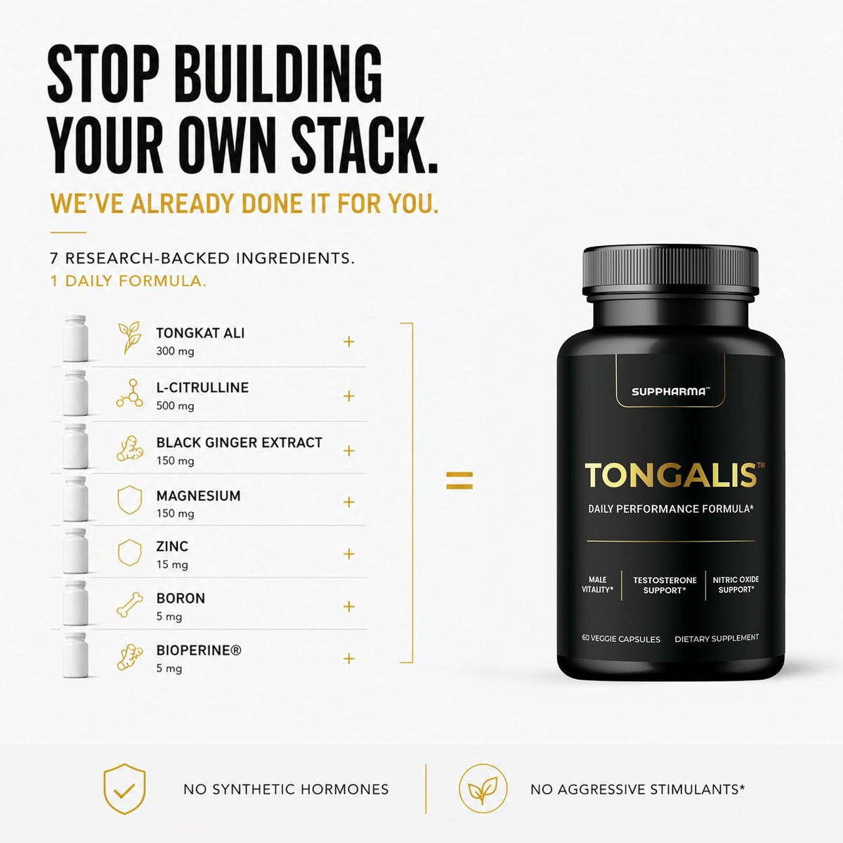 boost energy levels with TONGALIS