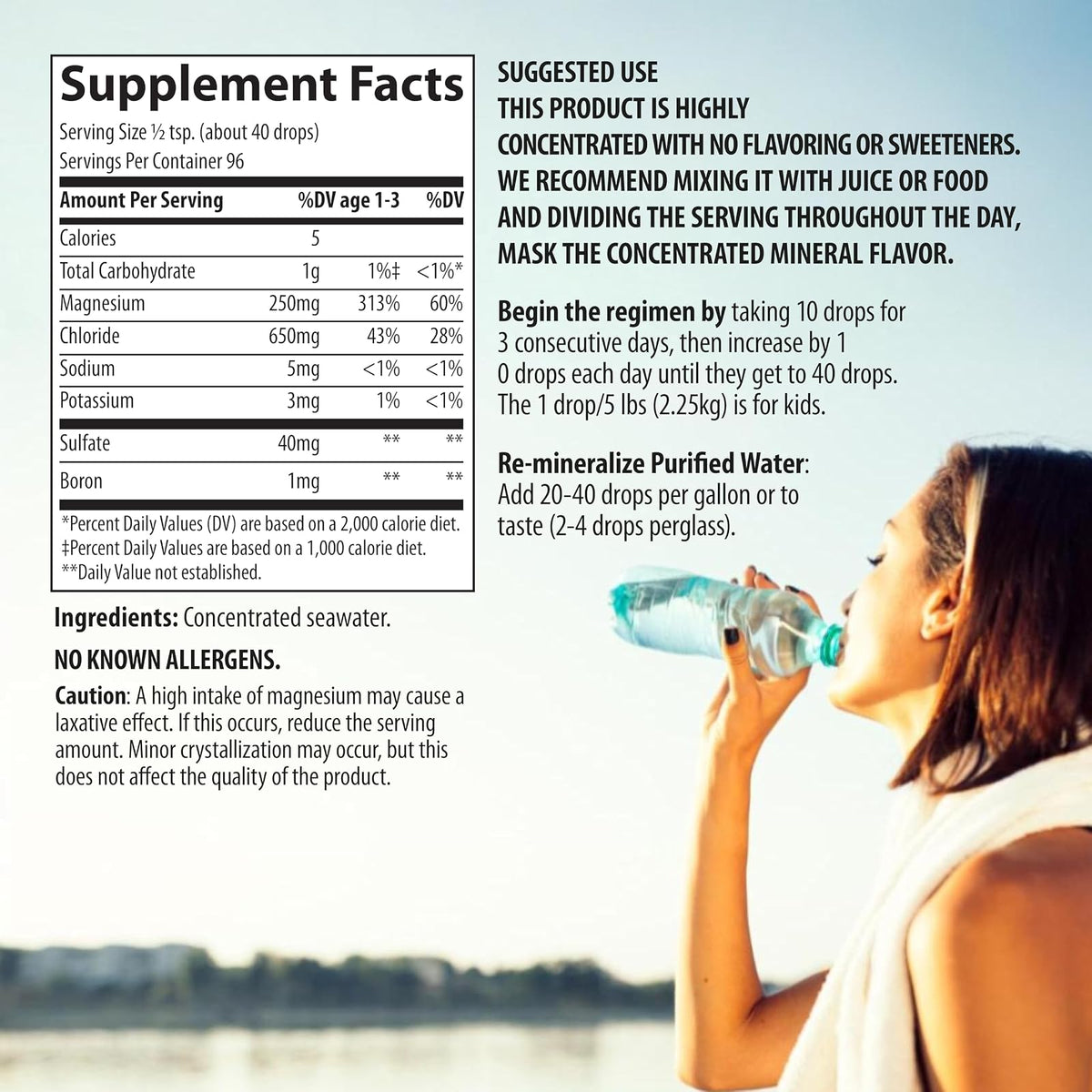 Boost energy levels with trace minerals