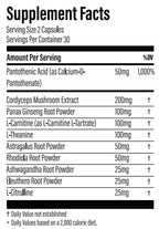 Boost energy with Adrenal Energy