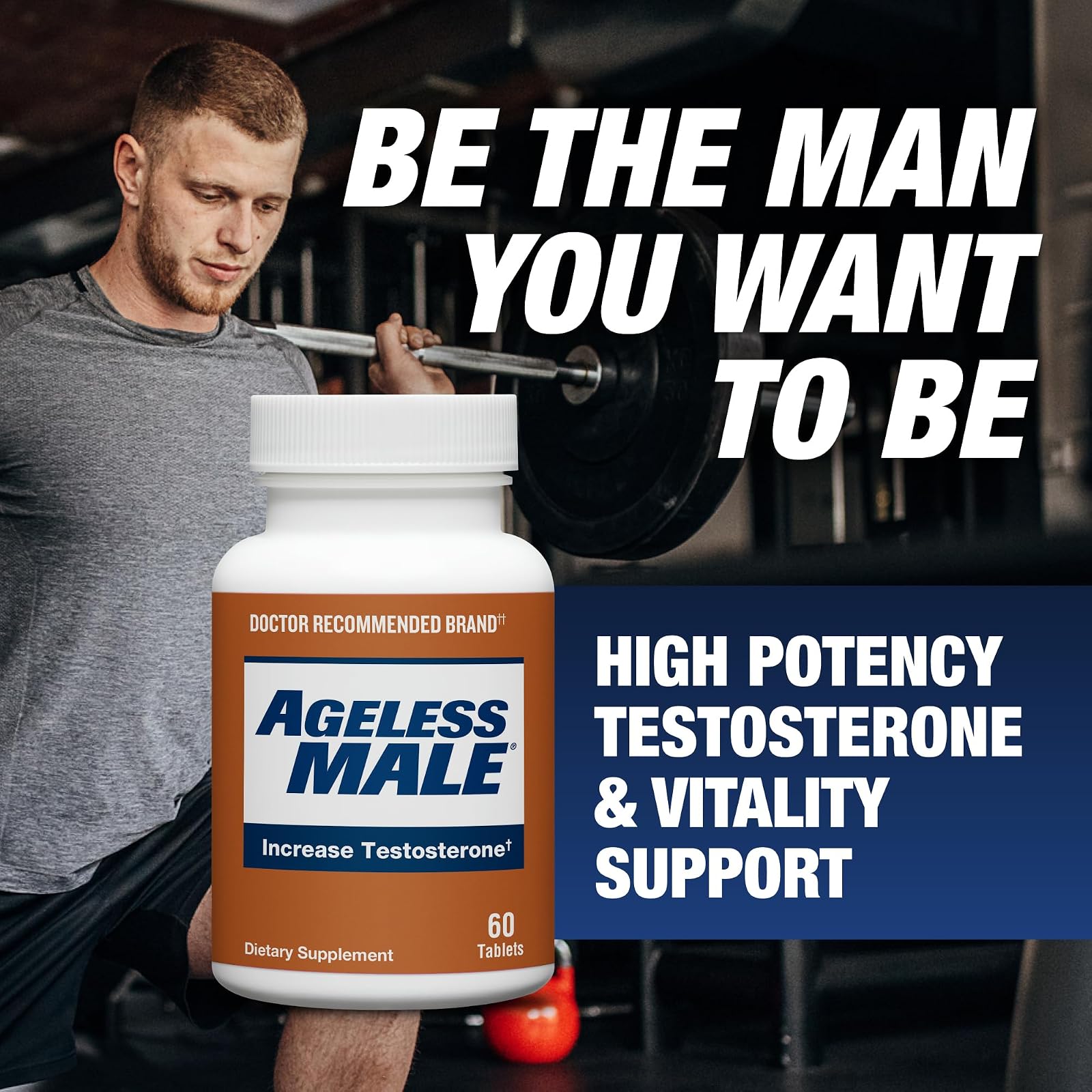 boost energy with Ageless Male