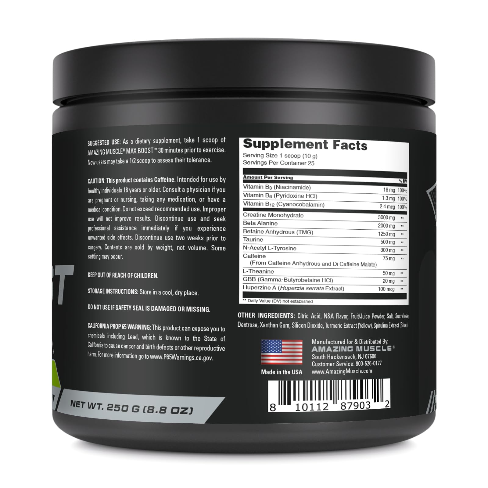 boost energy with Amazing Muscle