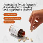 boost energy with ANYA postpartum capsules