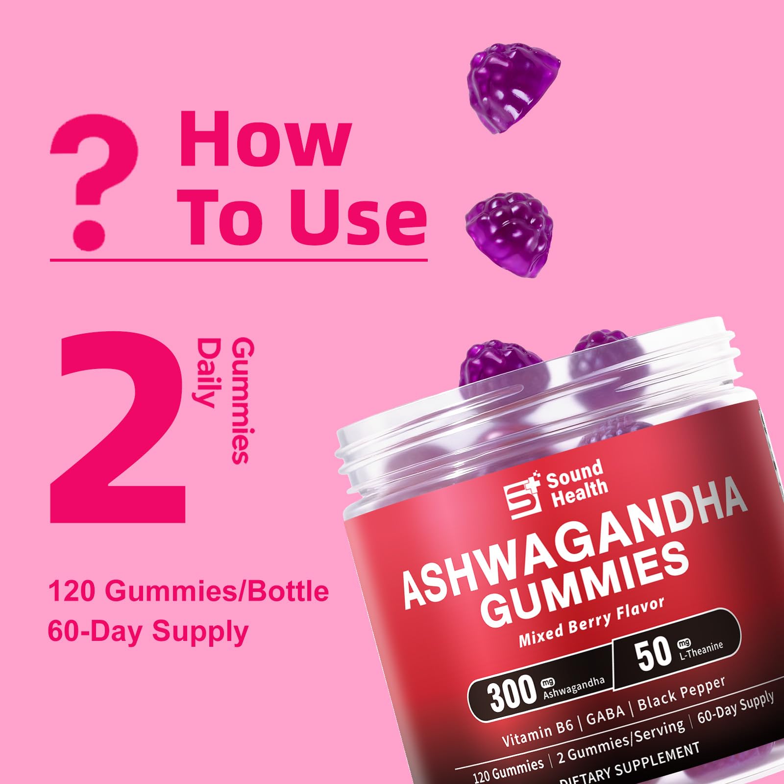 Boost energy with Ashwagandha gummies