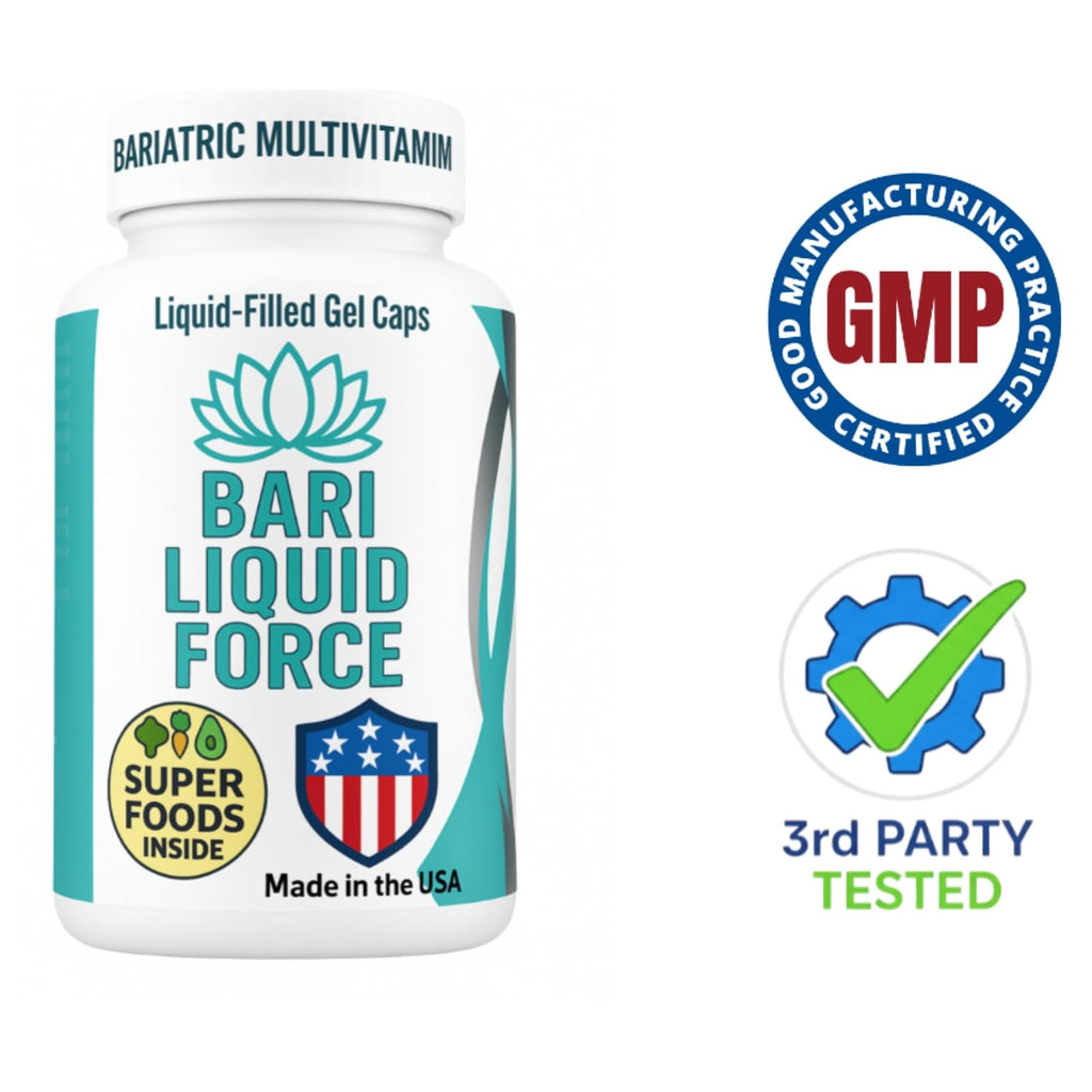 Boost energy with bariatric multivitamins